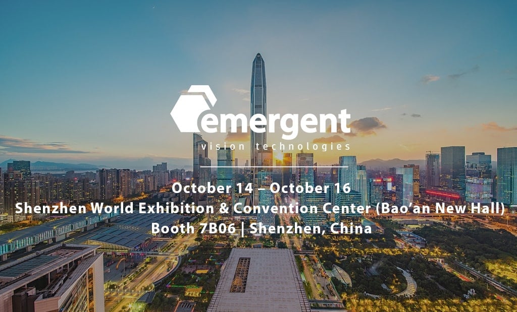 See Emergent Machine Vision Cameras and Technologies at VisionChina ...